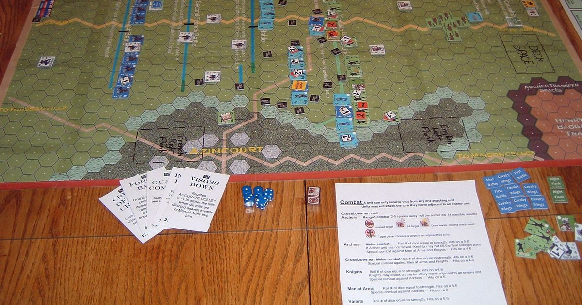 Azincourt | Board Game | BoardGameGeek