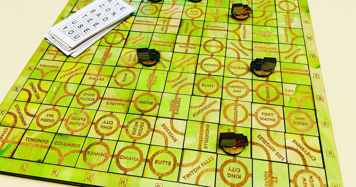 Route Words | Board Game | BoardGameGeek
