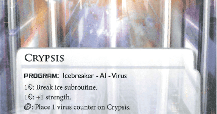 Android: Netrunner – Alternate Art Crypsis | Board Game Accessory | BoardGameGeek