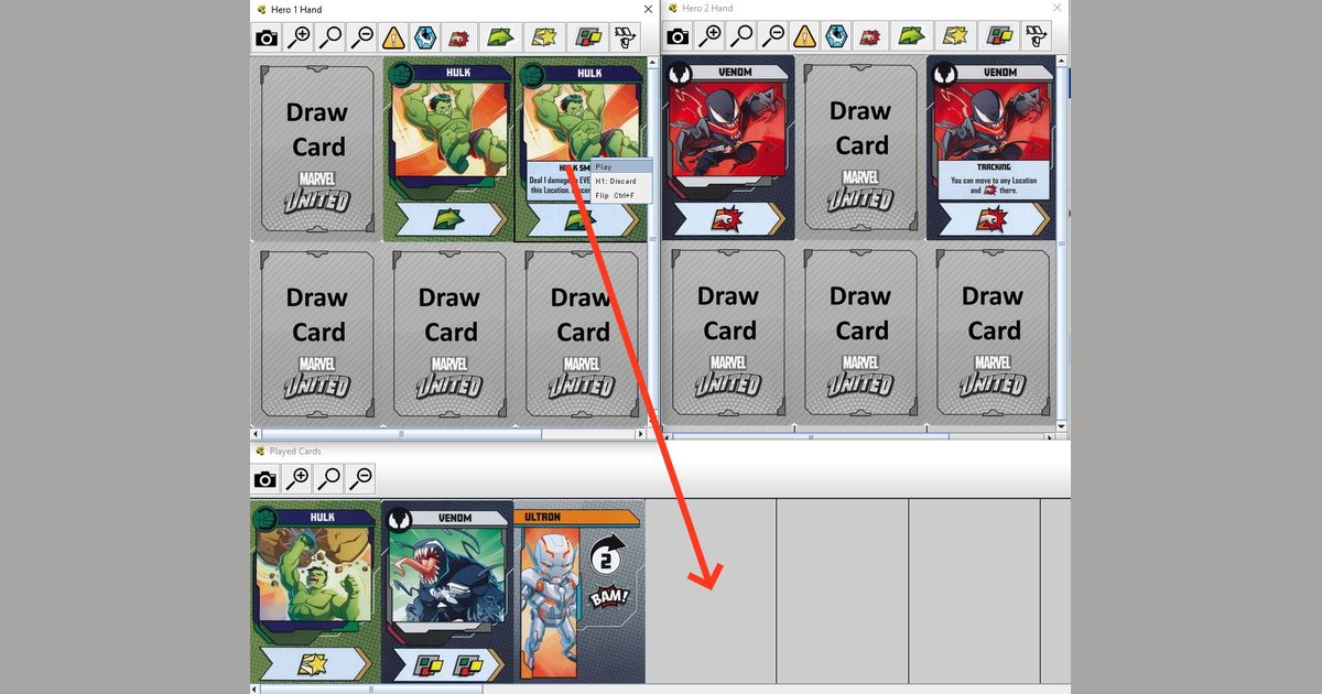 How to – Play cards or pieces in a row | Gattsu's Vassal Engine ...