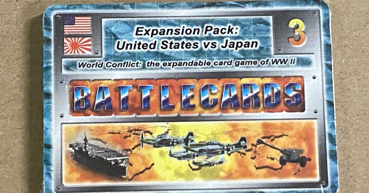 Battlecards: World Conflict – Pacific Theatre: Expansion Pack 3 | Board ...