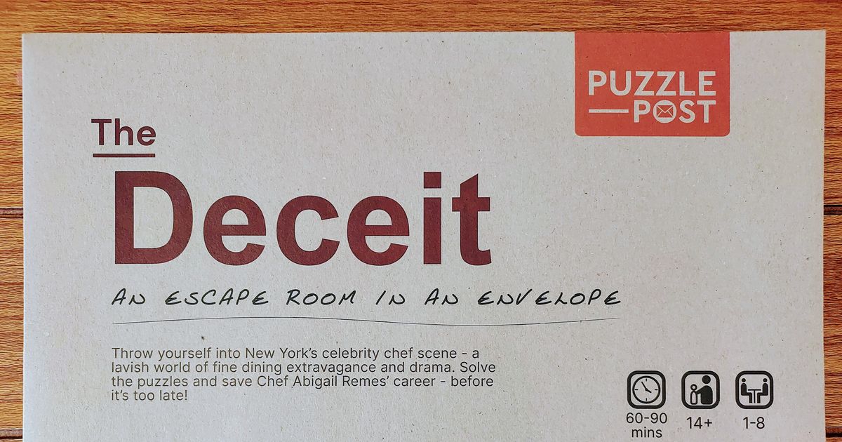 The Deceit | Board Game | BoardGameGeek