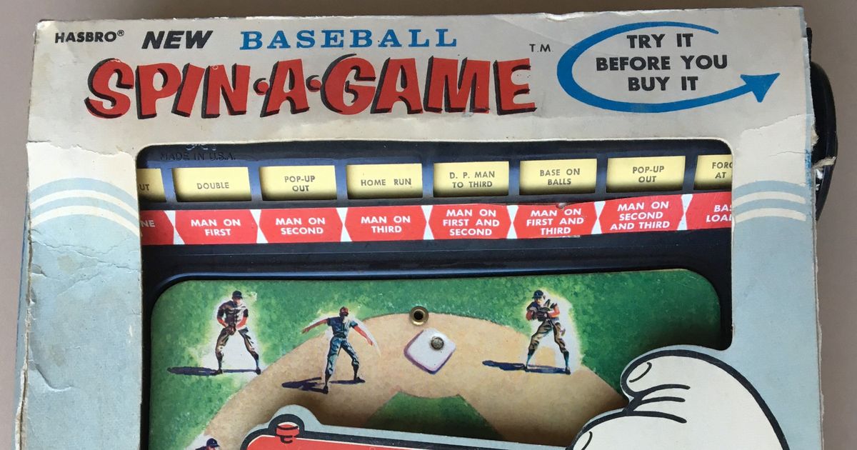 Baseball Spin-A-Game | Board Game | BoardGameGeek