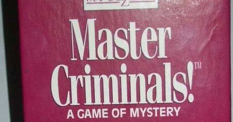 Master Criminals! | Board Game | BoardGameGeek