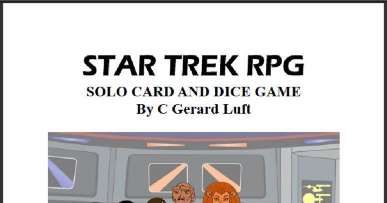 Star Trek RPG Solo Card and Dice Game | Board Game | BoardGameGeek