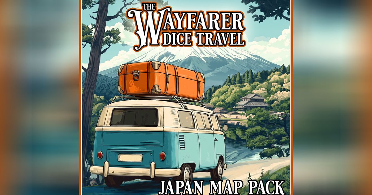 The Wayfarer: Japan Map Pack | Board Game | BoardGameGeek