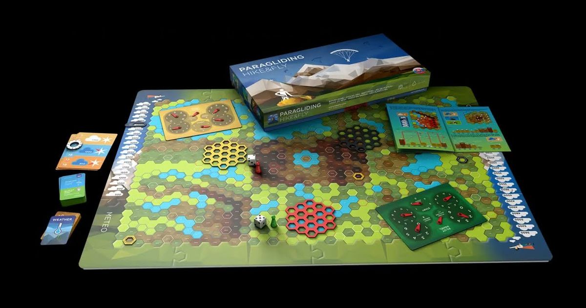 Paragliding Hike & Fly | Board Game | BoardGameGeek
