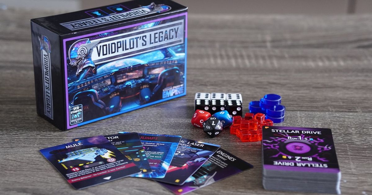 Chronicles of the Stellar Drive Empire: Voidpilot's Legacy | Board Game ...
