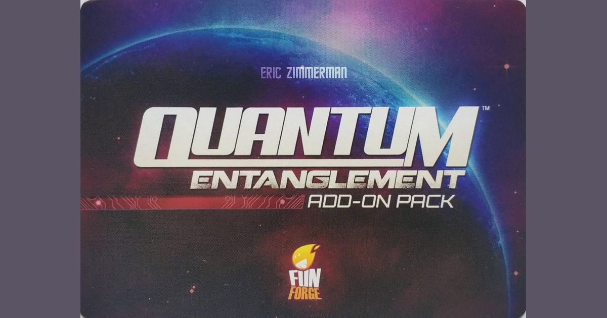 This is a single card | Quantum: Entanglement Add-on Pack