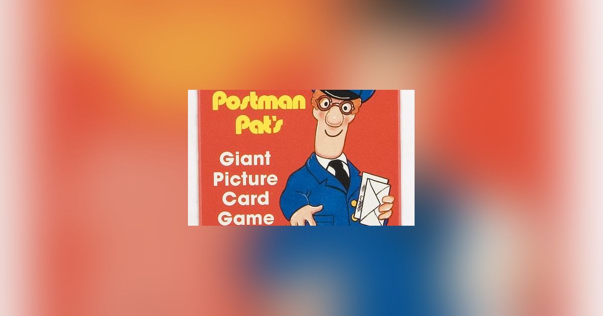 Postman Pat's Giant Picture Card Game | Board Game | BoardGameGeek
