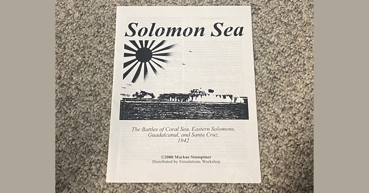 The Infamous Solomon Sea | Solomon Sea