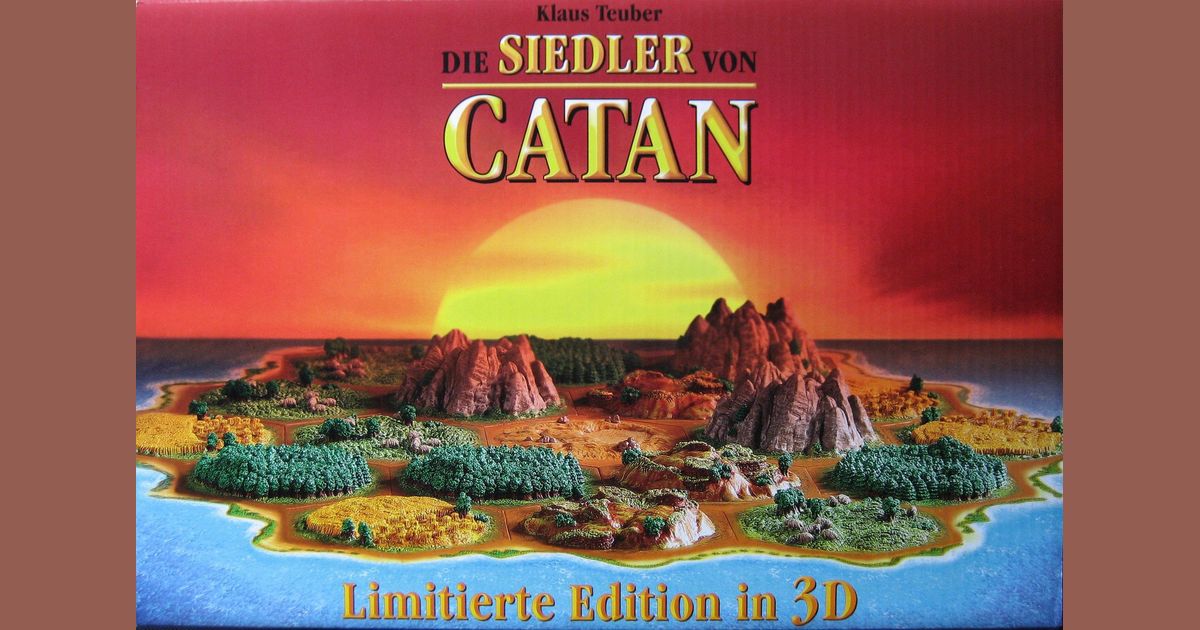 CATAN 3D Collector's Edition | Board Game | BoardGameGeek