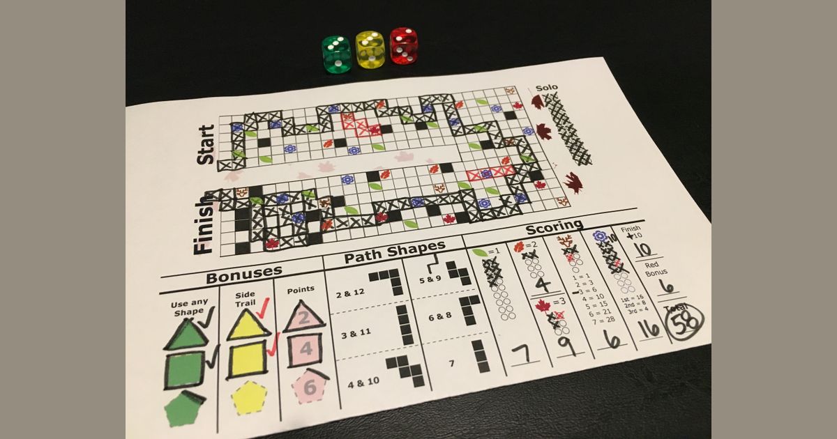 A Walk Trough The Woods (Board) | A Walk in the Woods: A Print and Play ...