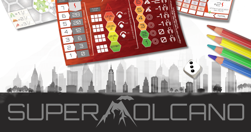 Supervolcano | Board Game | BoardGameGeek