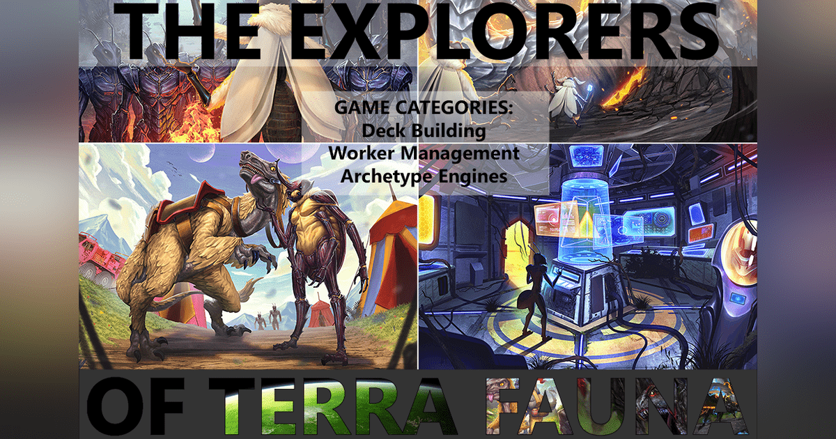 The Explorers of Terra Fauna | Board Game | BoardGameGeek