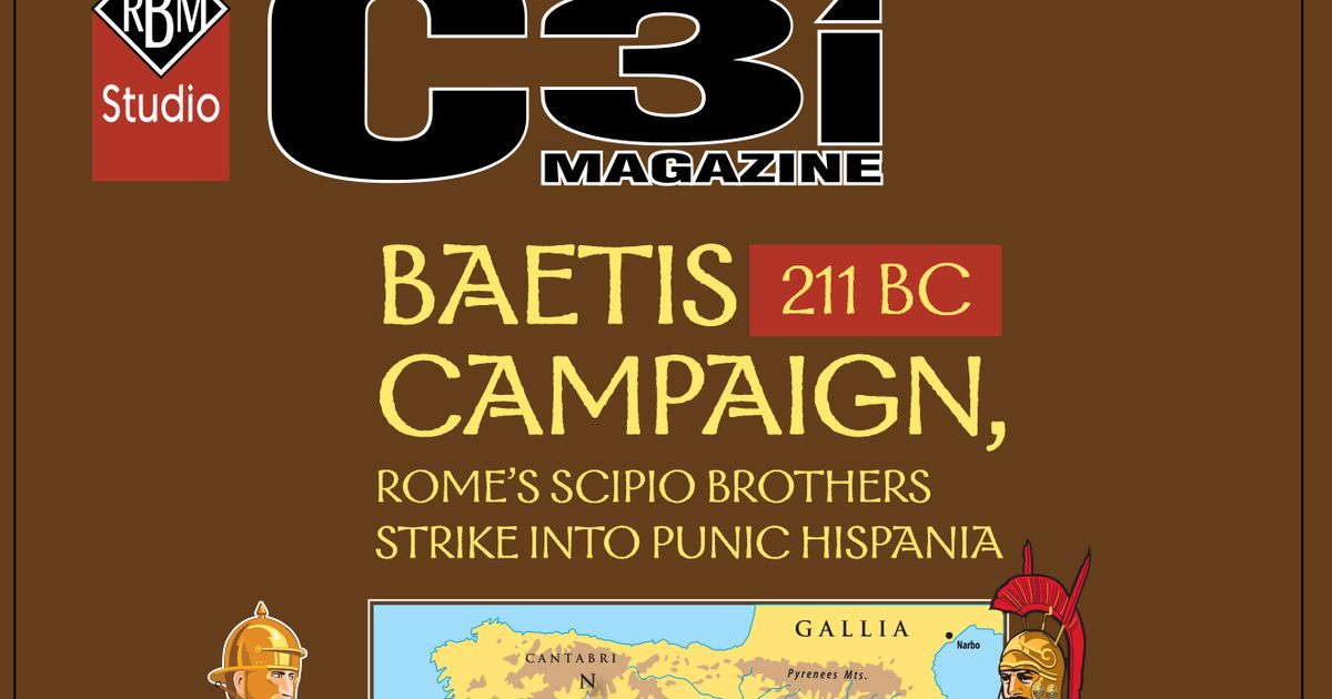 Baetis Campaign, 211 BC | Board Game | BoardGameGeek