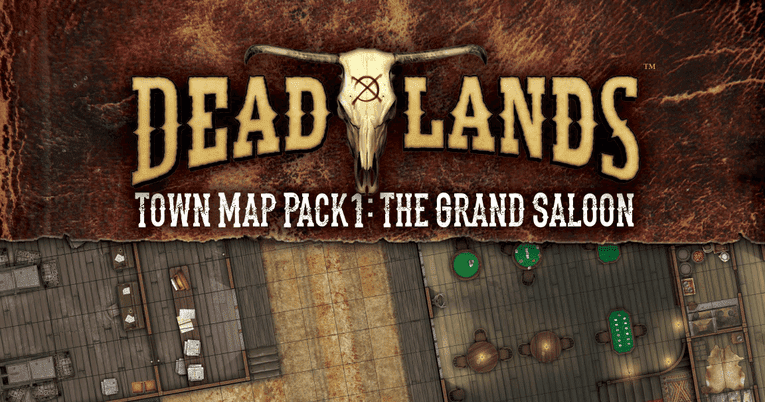 Deadlands Map Pack 1: The Grand Saloon | RPG Item | RPGGeek