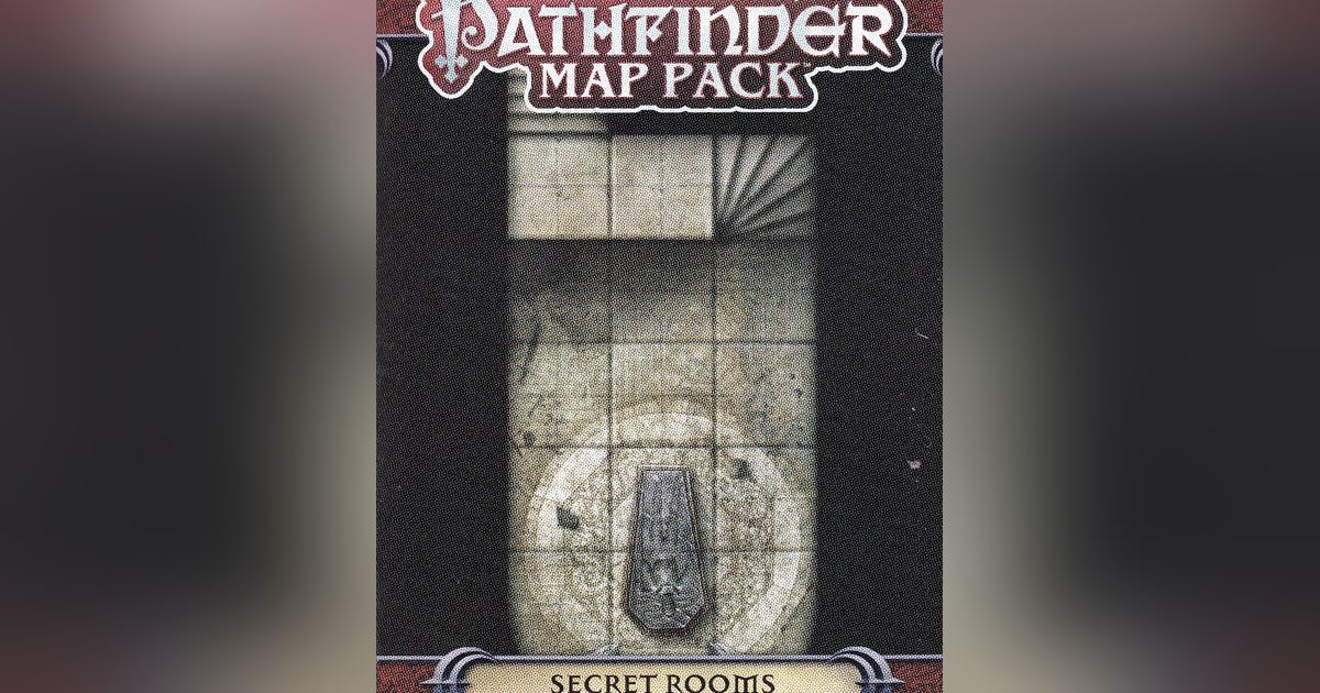 Pathfinder Map Pack: Secret Rooms | RPG Item | BoardGameGeek