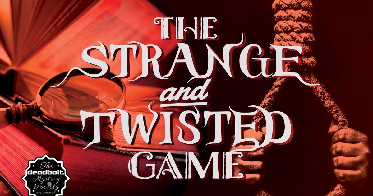 The Strange and Twisted Game | Board Game | BoardGameGeek