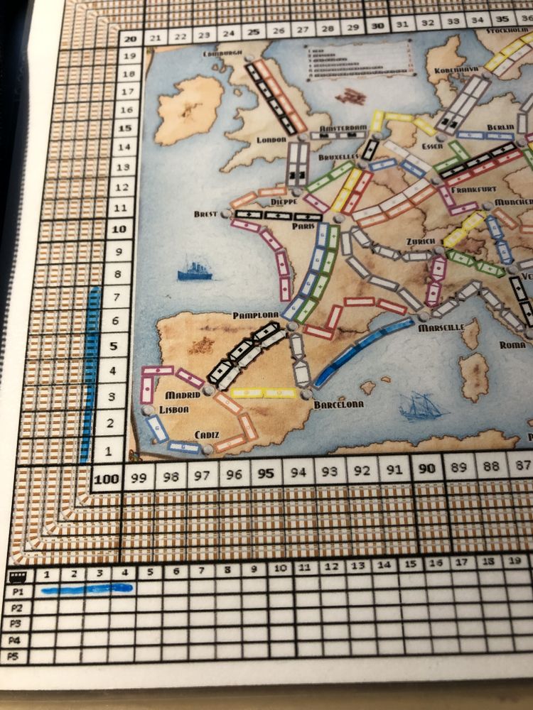 Ticket to Ride - Travel Edition (A4 Size) | Ticket to Ride