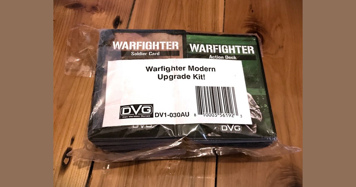 2019 WF Modern Update Kit Cards | Warfighter Modern: 2019 Upgrade Kit