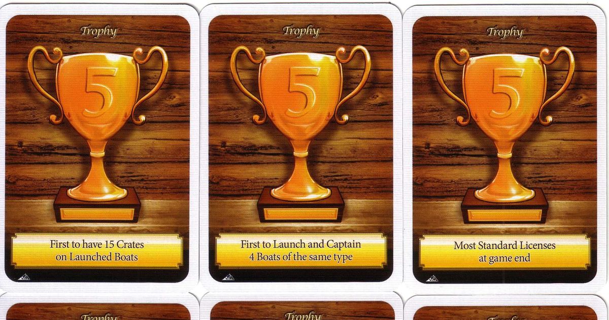 Fleet: Trophy Cards | Board Game | BoardGameGeek