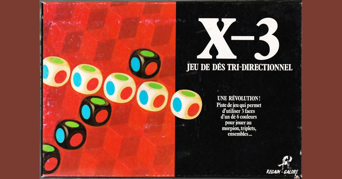 X-3 English Rules | X-3: Jeu de Dés Tri-Directionnel