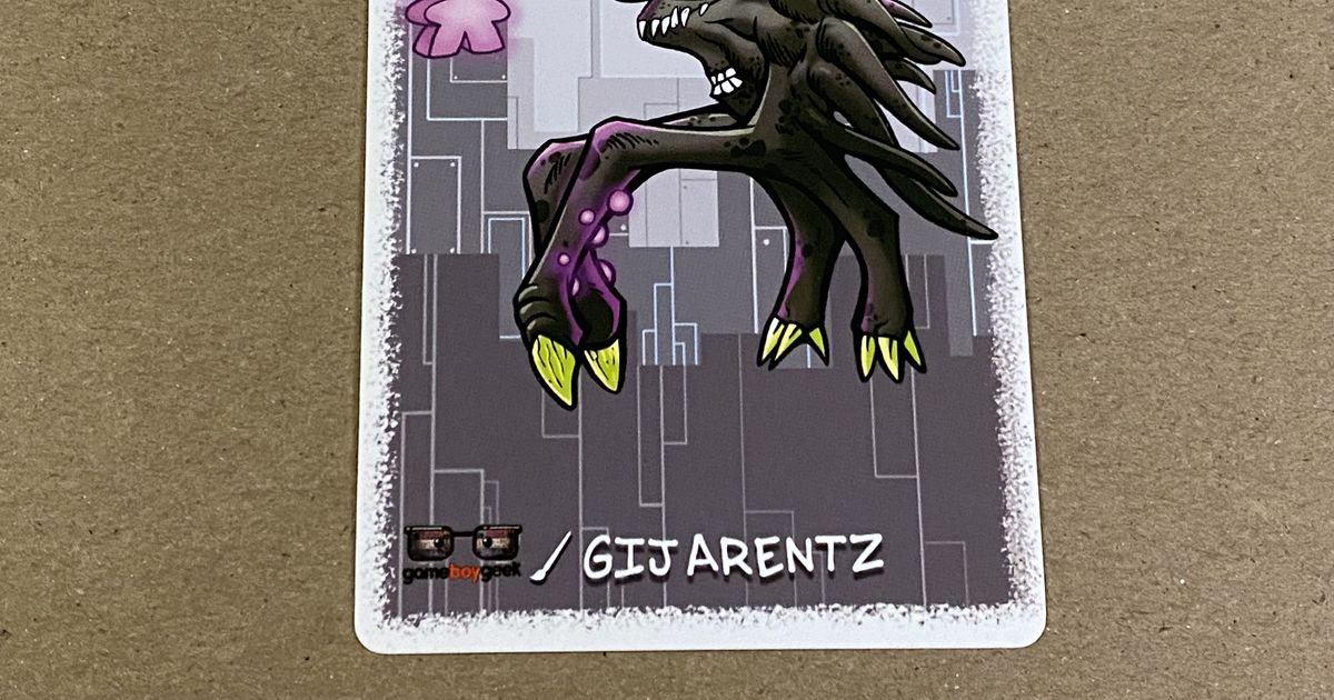 MonsDRAWsity: Game Boy Geek 2021 Promo Card | Board Game | BoardGameGeek