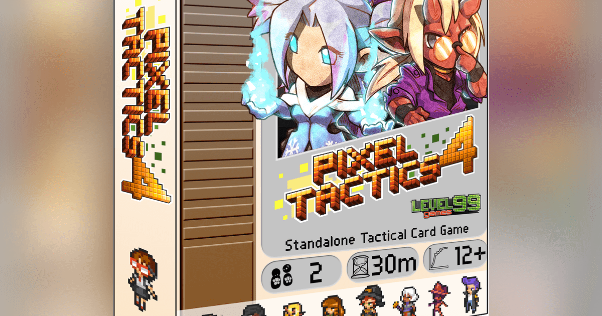 Pixel Tactics 4 | Board Game | BoardGameGeek