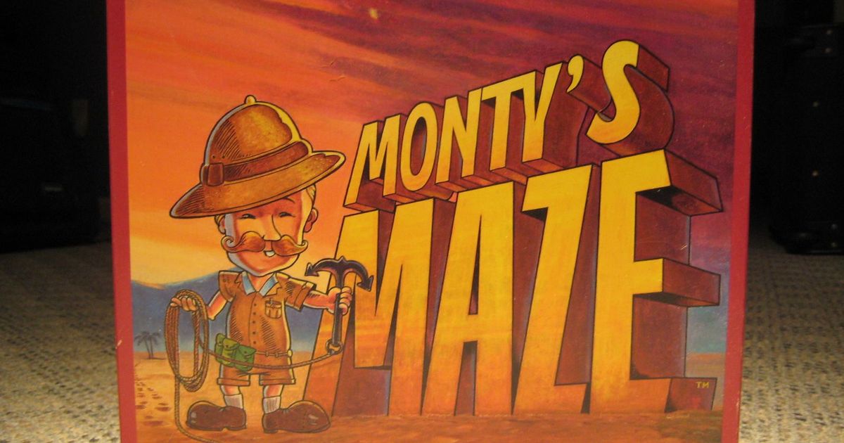 Monty's Maze | Board Game | BoardGameGeek