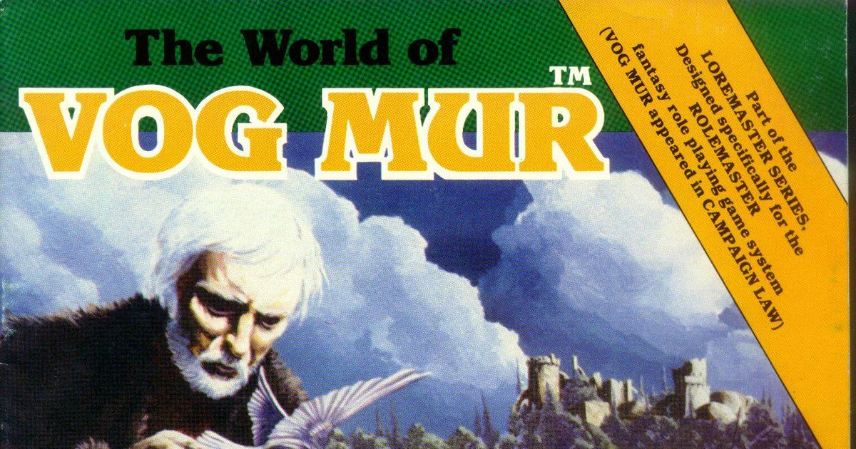 The World of Vog Mur | RPG Item | RPGGeek