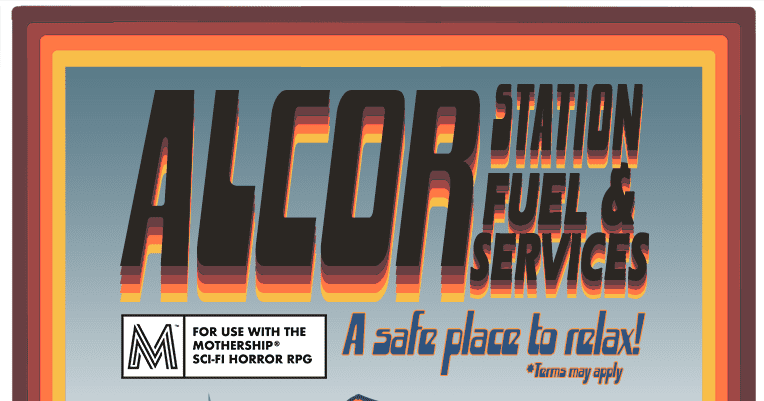 ALCOR Station Fuel & Services | RPG Item | RPGGeek
