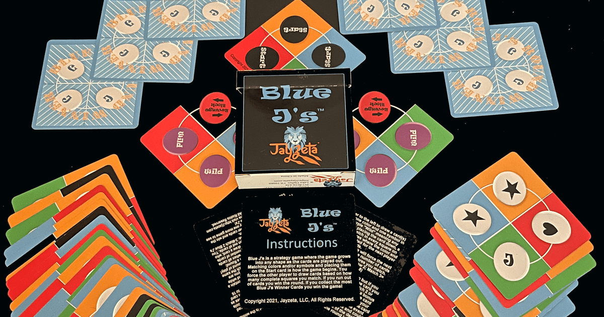 Blue J's Card Game | Board Game | BoardGameGeek