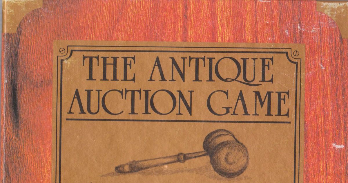 The Antique Auction Game | Board Game | BoardGameGeek