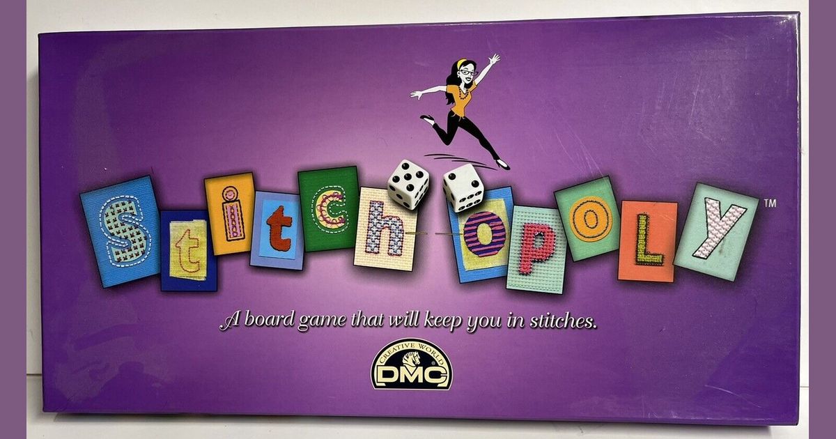 A monopoly game about sewing and embroidery * | Stitch-opoly