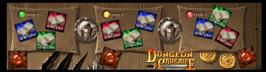 Quest Tables | Dungeon Crusade: Book I – Genesis of Evil