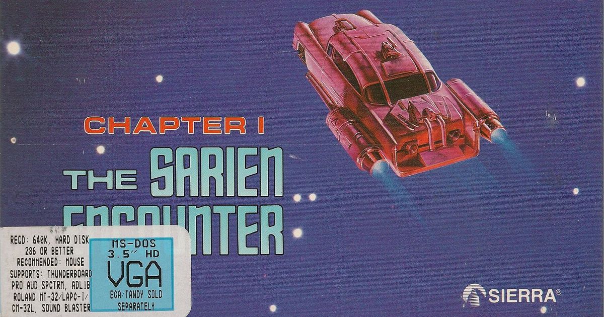 Space Quest Chapter 1: The Sarien Encounter | Video Game | BoardGameGeek