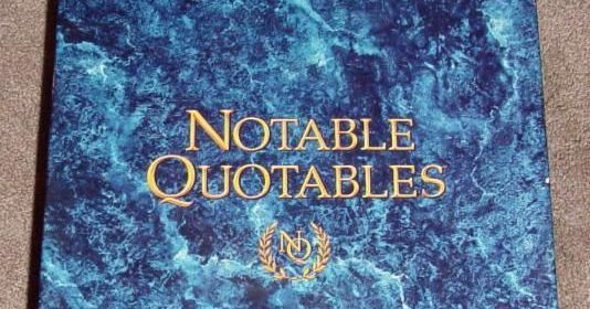 Notable Quotables | Board Game | BoardGameGeek