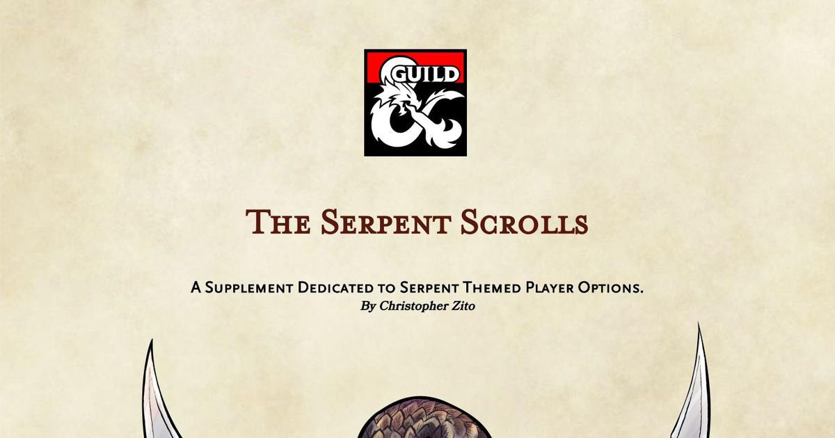 The Serpent Scrolls | RPG Item | RPGGeek