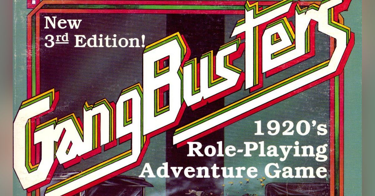 Gangbusters (3rd Edition) | RPG Item | RPGGeek