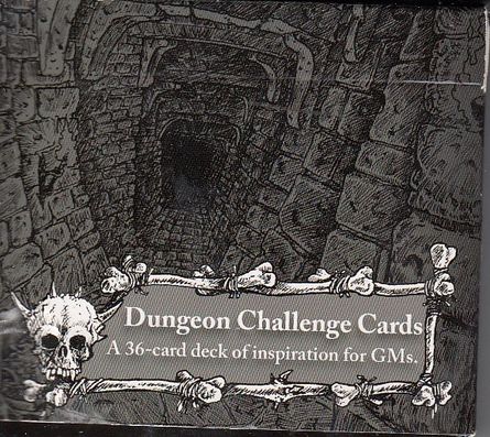 Dungeon Challenge Cards | RPG Item | RPGGeek