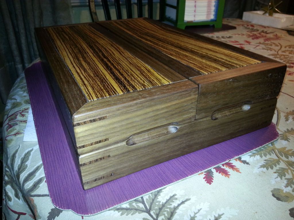 Custom Hardwood Playmat and Travel Box for Dominion | Dominion