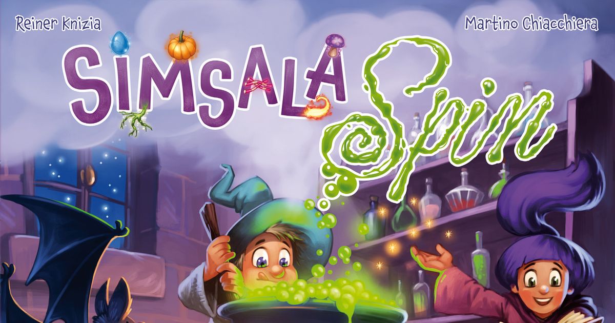 Simsala Spin | Board Game | BoardGameGeek