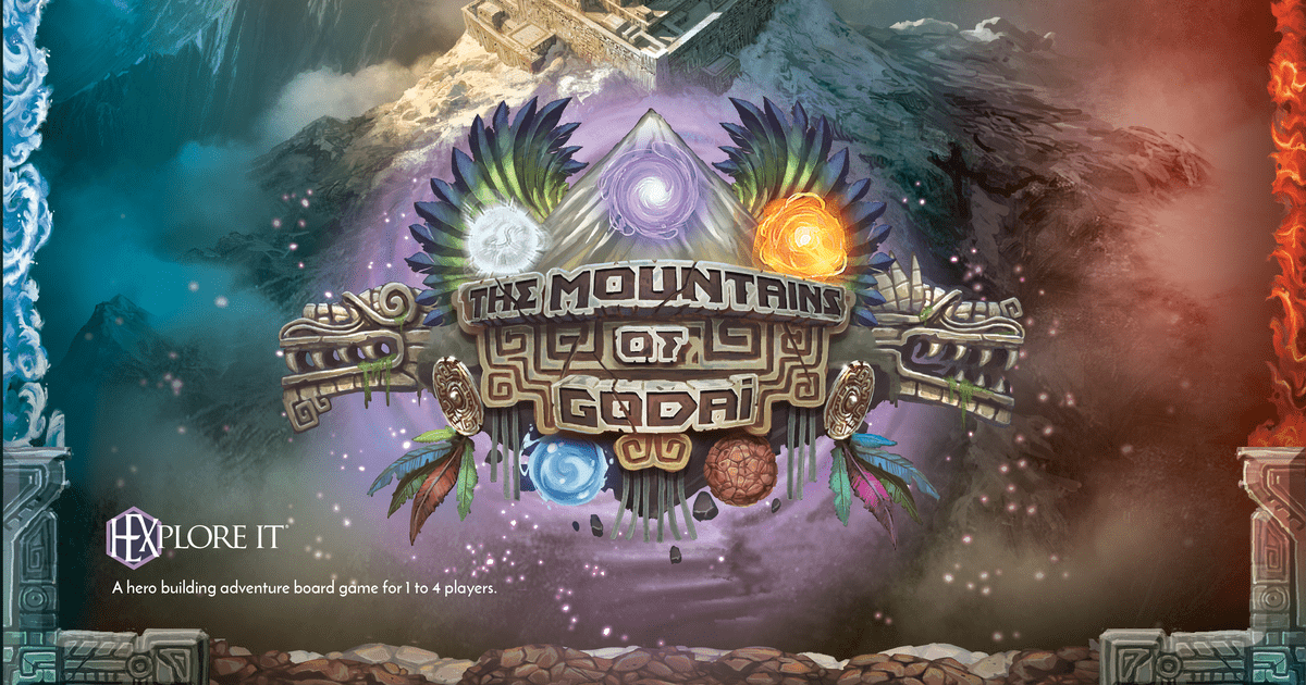 HEXplore It: The Mountains of Godai | Board Game | BoardGameGeek