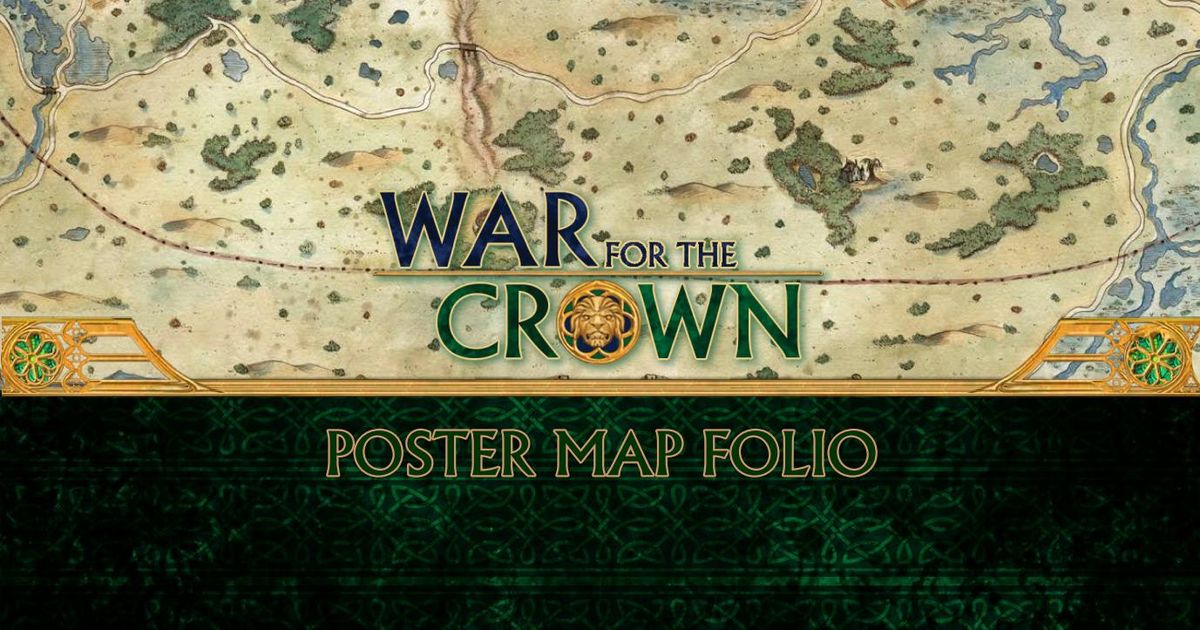 War for the Crown Poster Map Folio | RPG Item | RPGGeek