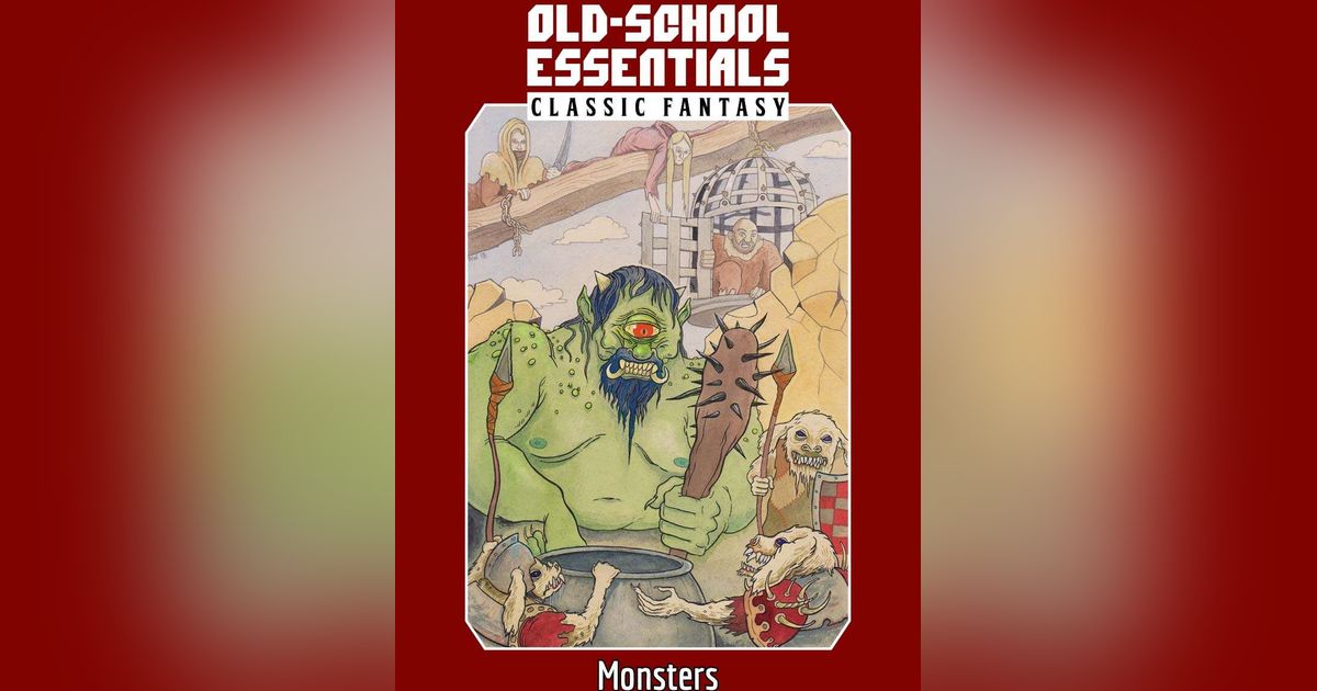 Old-School Essentials Classic Fantasy Monsters | RPG Item | RPGGeek