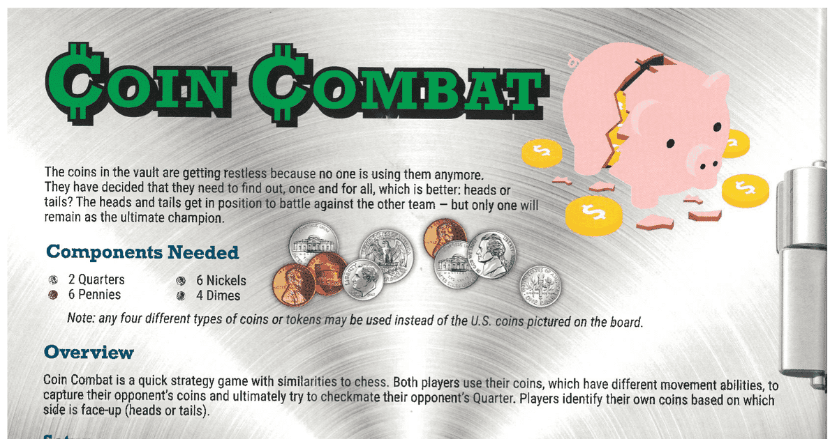 Coin Combat | Board Game | BoardGameGeek
