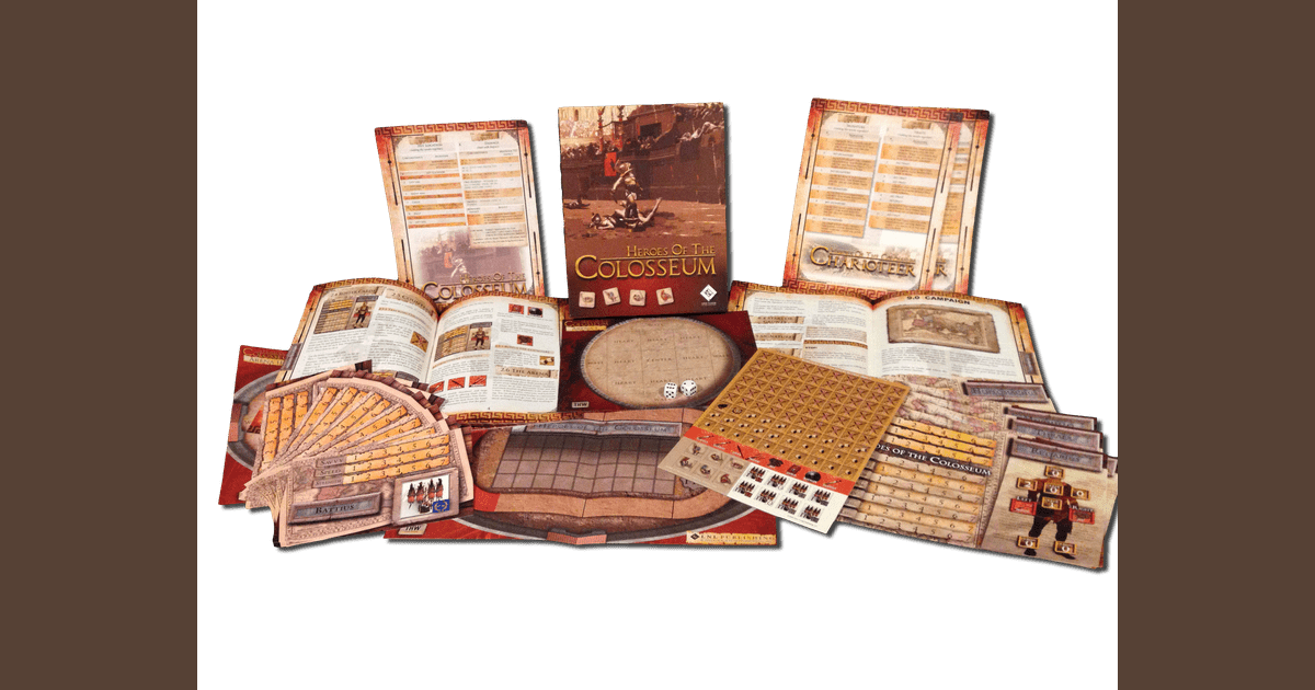 Gladiators - first play review | Heroes of the Colosseum