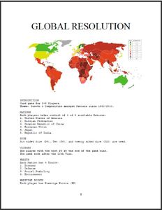 Global Resolution | Board Game | BoardGameGeek