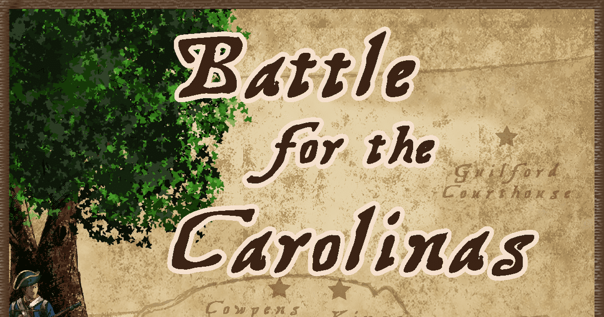 Battle for the Carolinas | Board Game | BoardGameGeek